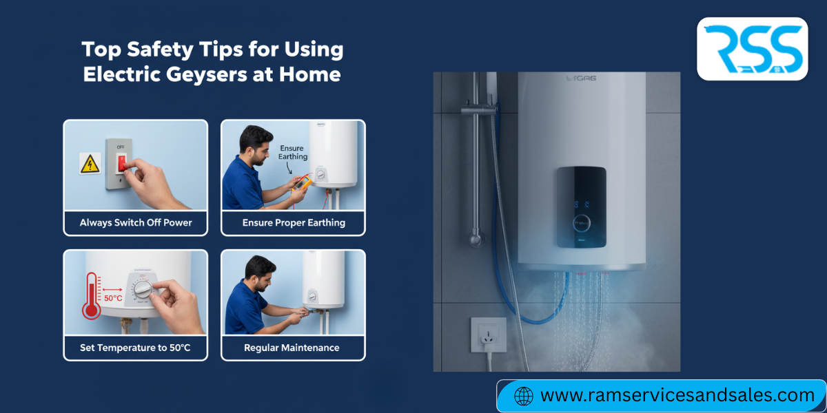 Safety Tips for Using Electric Geysers at Home